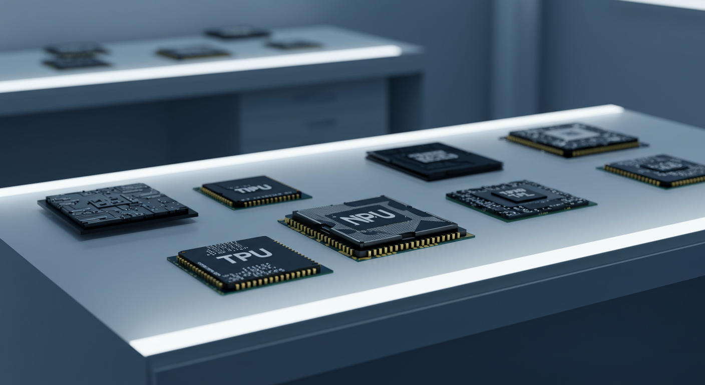 AI 처리의 핵심: CPU, GPU, NPU, TPU의 기능별 특징